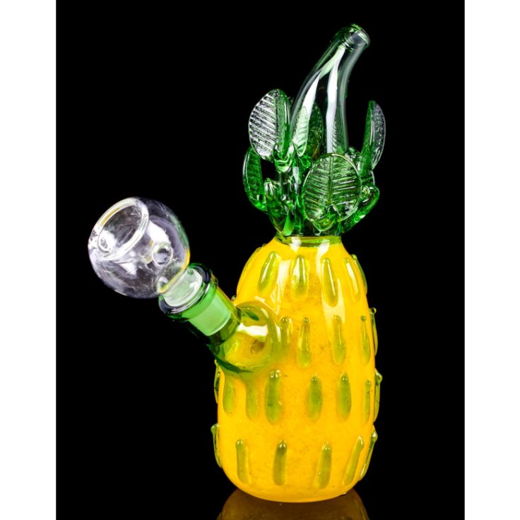4" Mini Smoking Bong - Rasta - TheBestSalvia.com - Buy Salvia Online